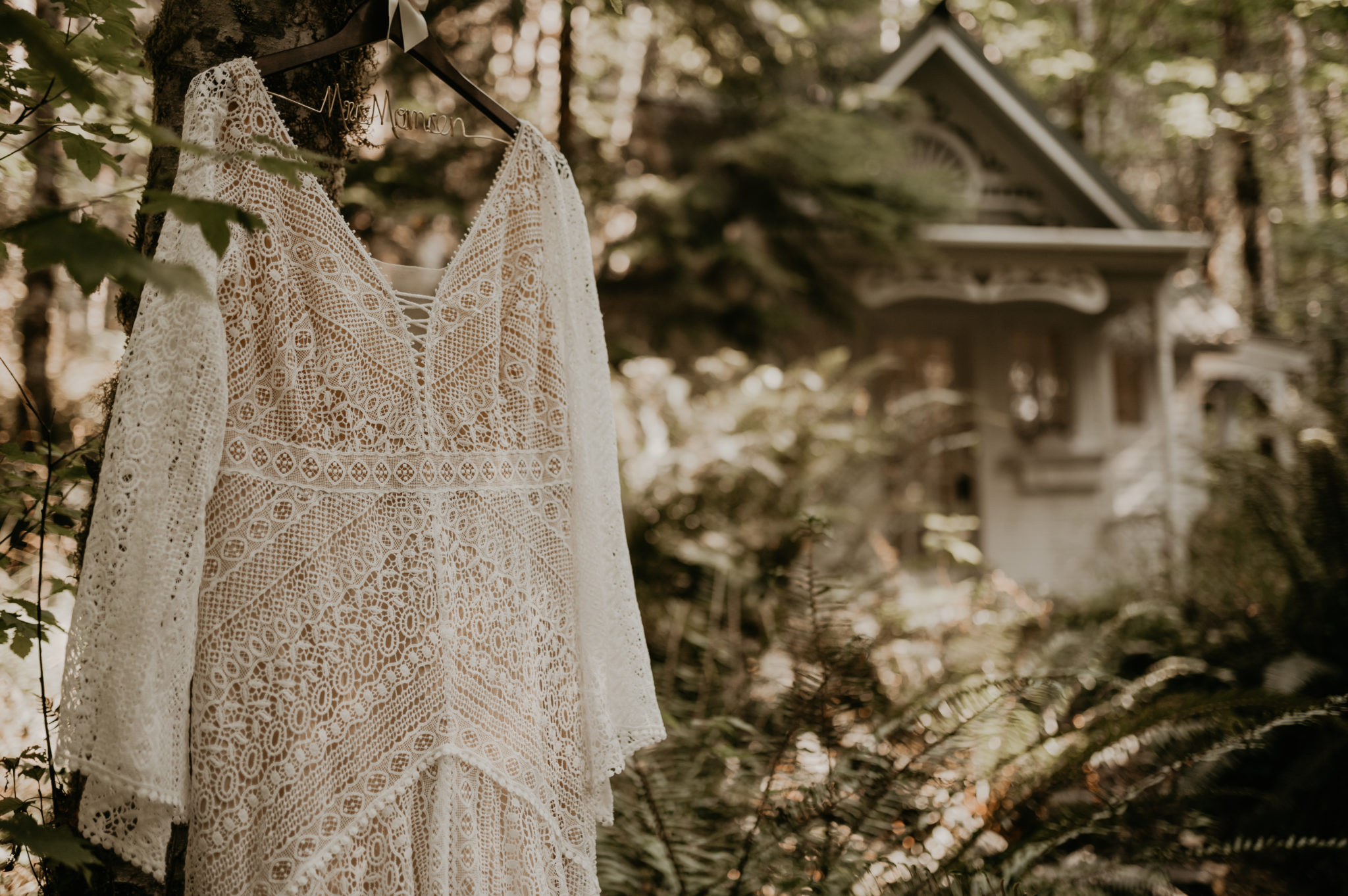 Boho Woodland Wedding at Wellspring Spa - Emett Joseph Photography
