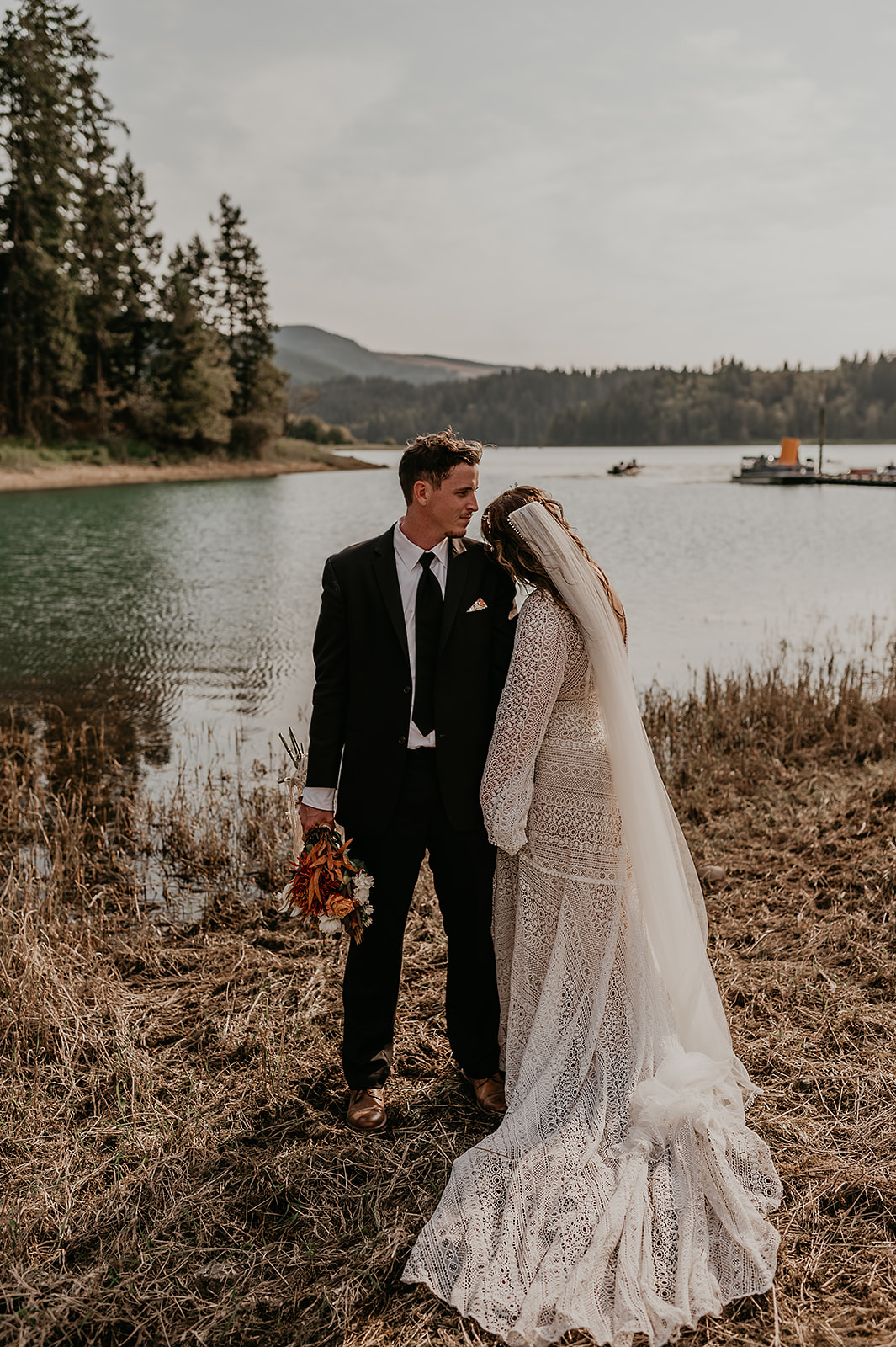 Boho Woodland Wedding at Wellspring Spa - Emett Joseph Photography