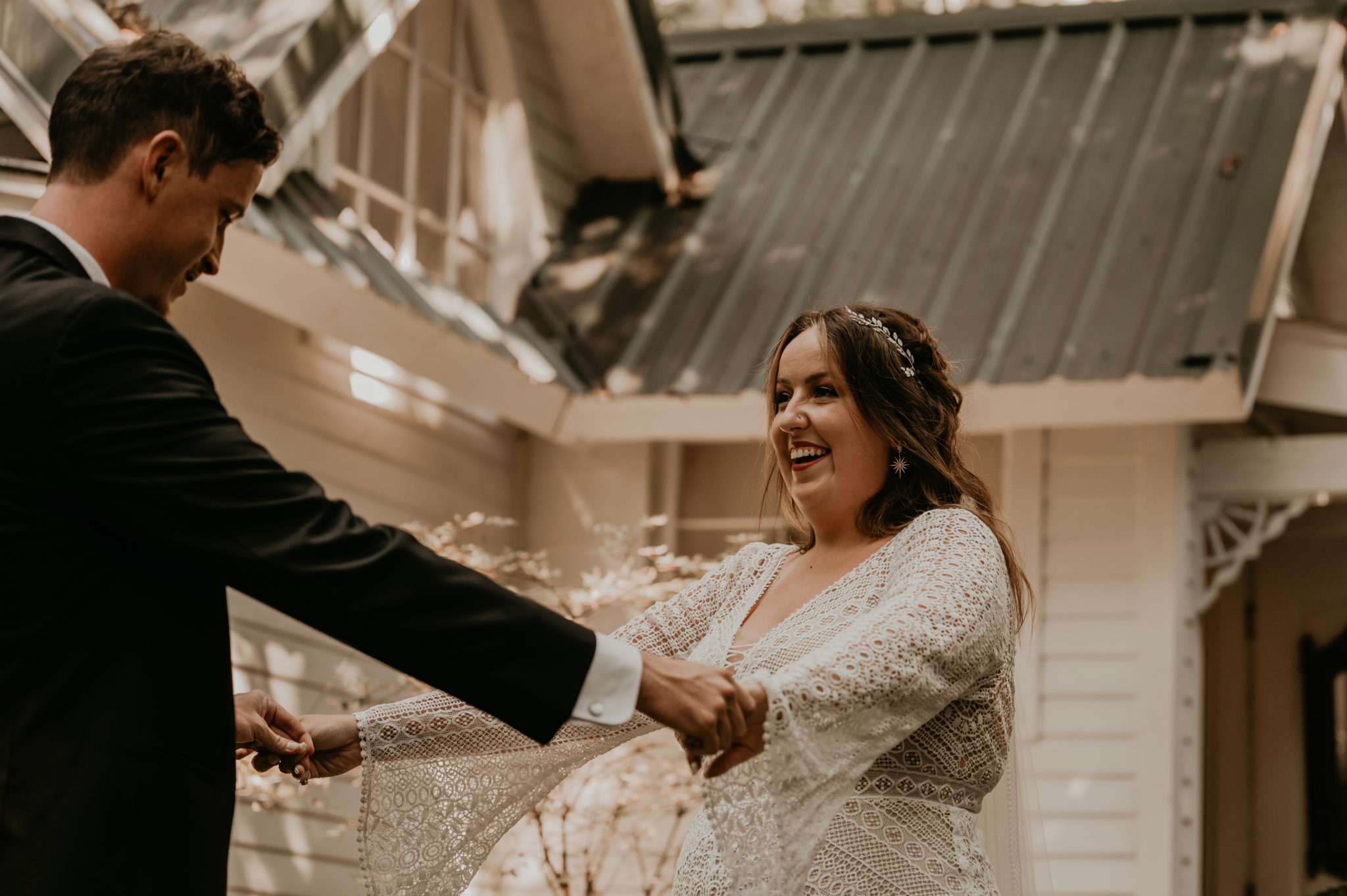 Boho Woodland Wedding at Wellspring Spa - Emett Joseph Photography