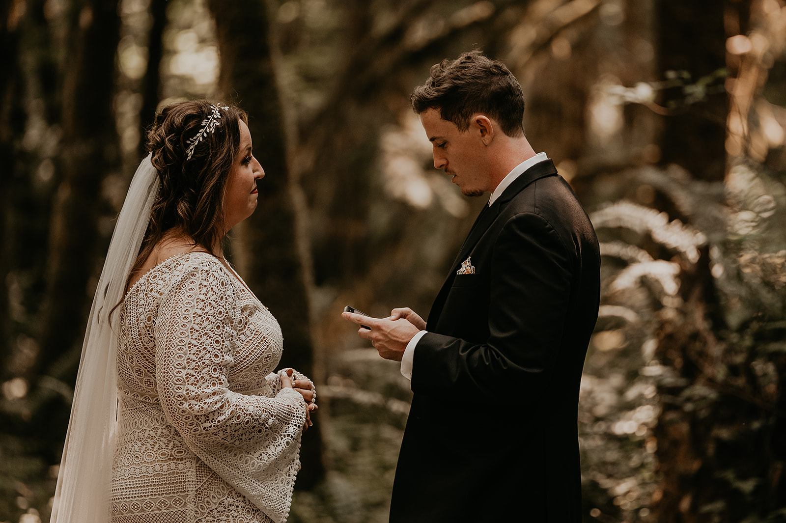 Boho Woodland Wedding at Wellspring Spa - Emett Joseph Photography