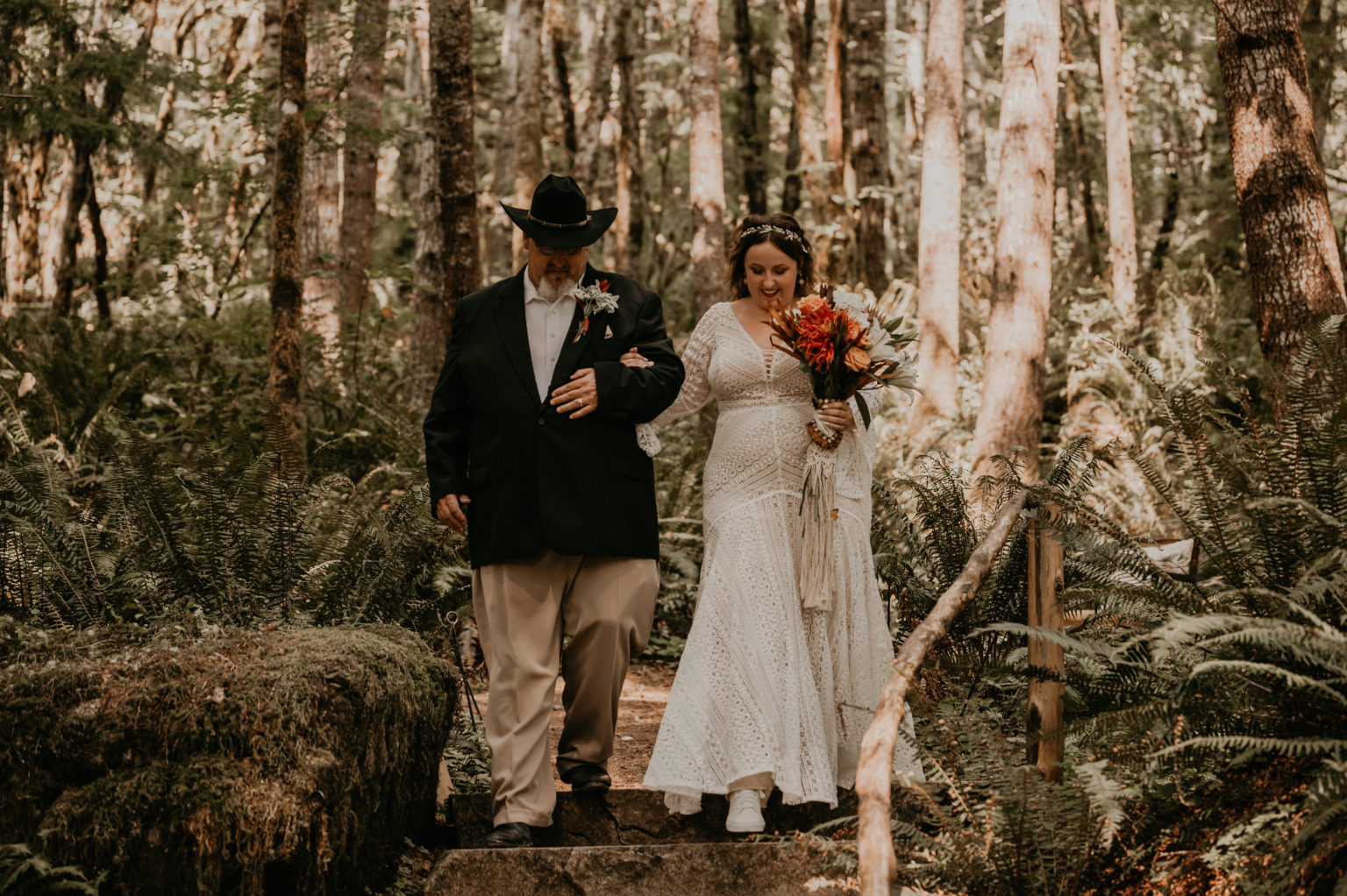 Boho Woodland Wedding at Wellspring Spa - Emett Joseph Photography